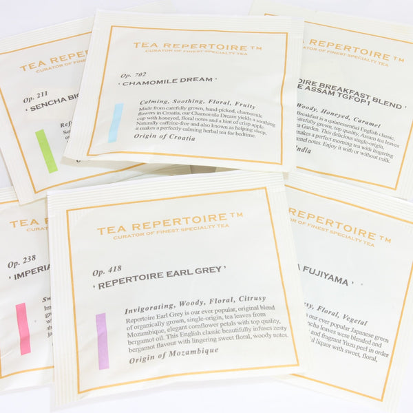 Tea Bags Selection | Eco Friendly Envelope | Tea Repertoire