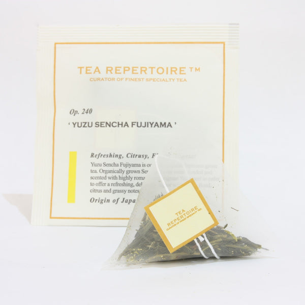 Yuzu Sencha Fukujima Tea Bag | Eco Friendly Envelope | Tea Repertoire
